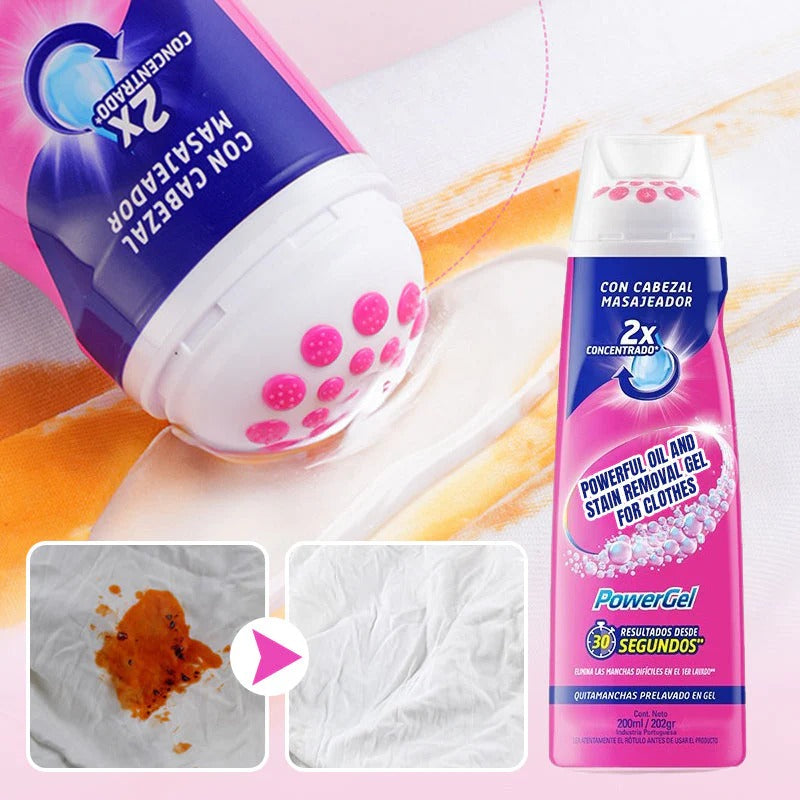 Powerful Oil and Stain Removal Gel for Clothes PACK OF 3 – I - SHINE